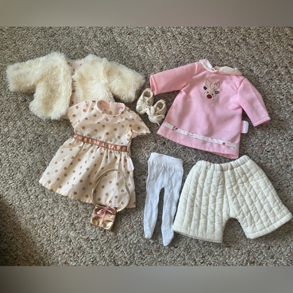 corolle | Toys | Corolle 2 Inch Doll Clothes And Accessories Lot | Poshmark